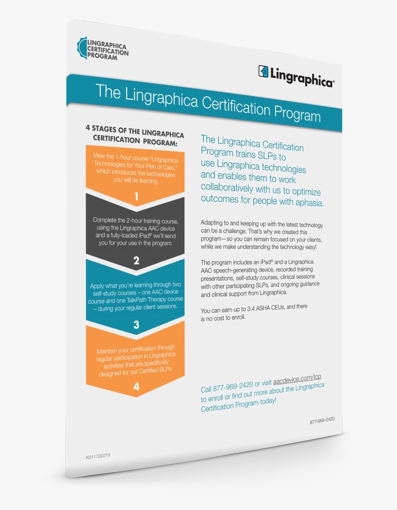 Interested In Becoming A Lingraphica Certified Technology - Brochure ...