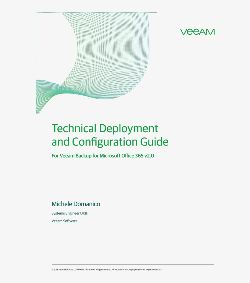 Technical Deployment And Configuration Guide For Veeam - Document ...