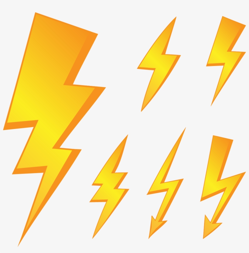 Lightning Vector Illustrator - สายฟ้า Png - Free Transparent PNG ...