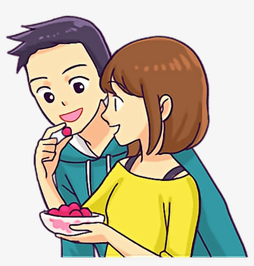 Couple Sticker - Love - Free Transparent PNG Download - PNGkey
