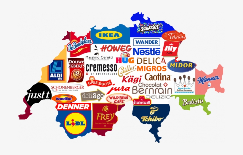 Ch-logos - Switzerland Map With States - Free Transparent PNG Download ...