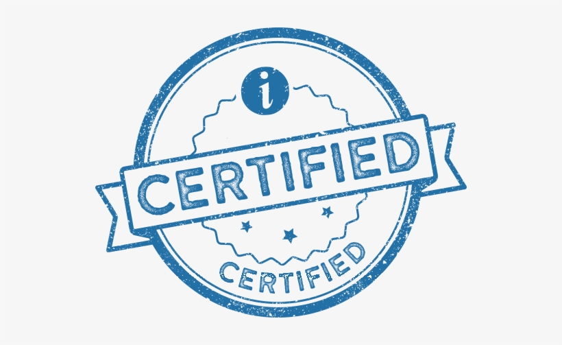 Certified Png - Free Transparent PNG Download - PNGkey