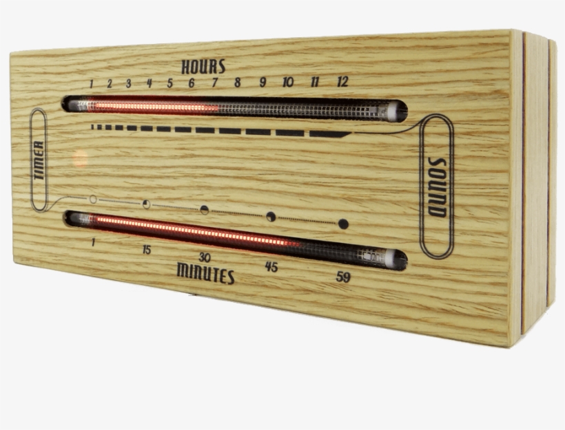 The Luminous Electronic Bargraph Clock - Nuvitron The Luminous ...