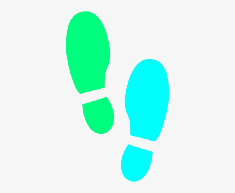 Color Boot Print Clipart - Coloured Shoe Prints - Free Transparent PNG ...