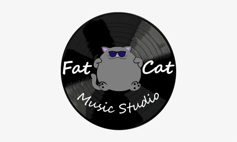 Fat Cat Record Design No Background - Circle - Free Transparent PNG ...