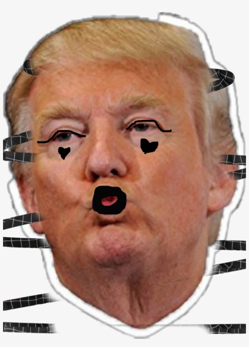 Trump Sticker - Illustration - Free Transparent PNG Download - PNGkey