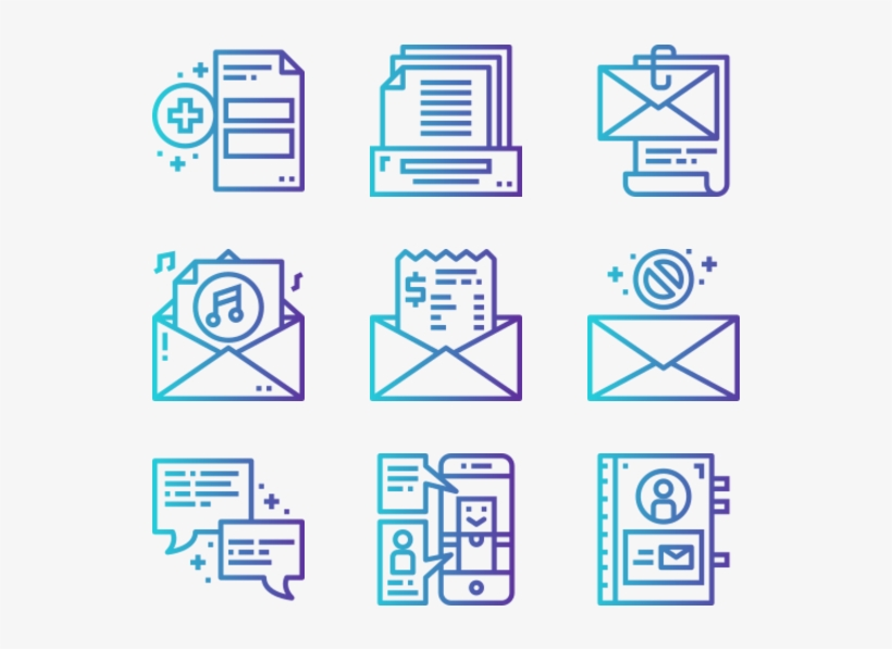 Email - Pattern - Free Transparent PNG Download - PNGkey