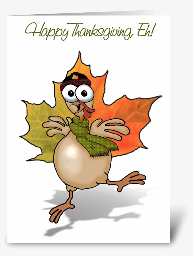 Canadian Thanksgiving Turkey - Cartoon - Free Transparent PNG Download ...