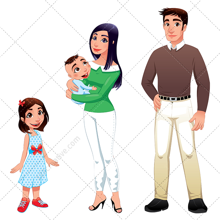 Download Visit - Father And Mother Cartoons PNG Image with No ...