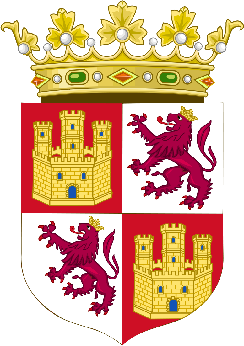 Download Royal Coat Of Arms Of The Crown Of Castile - Castile Coat Of ...