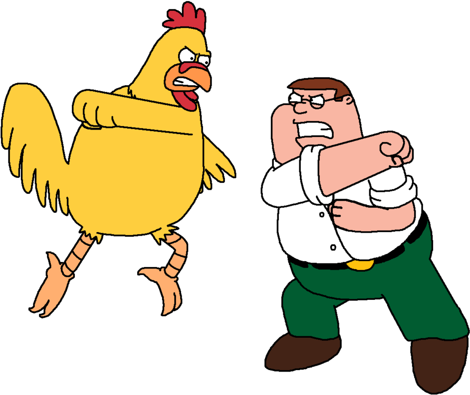 Peter Griffin Vs Chicken