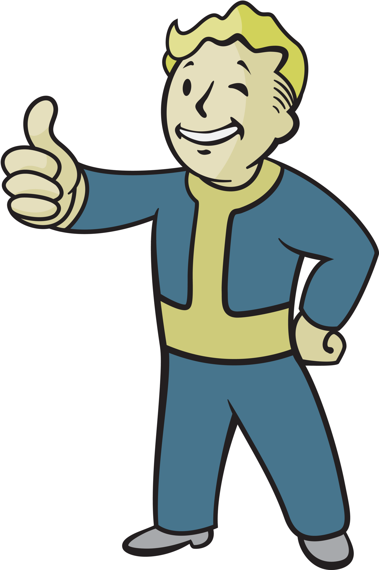 Vault Boy Transparent Png - Vault Boy Vector - Free Transparent PNG ...