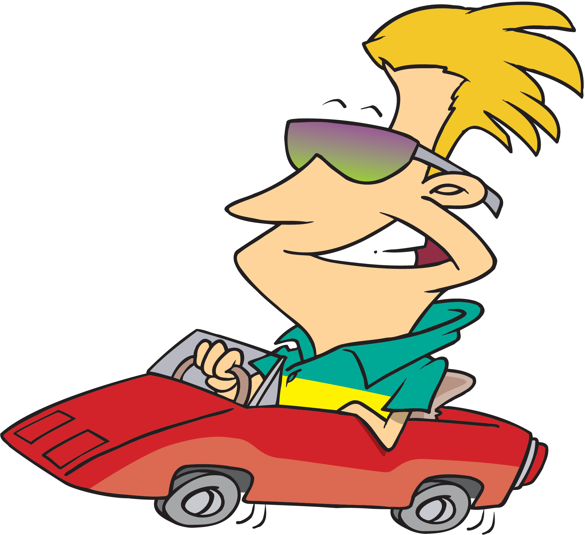 Download Free Driving Cliparts Download - Car Driving Cartoon Png PNG ...