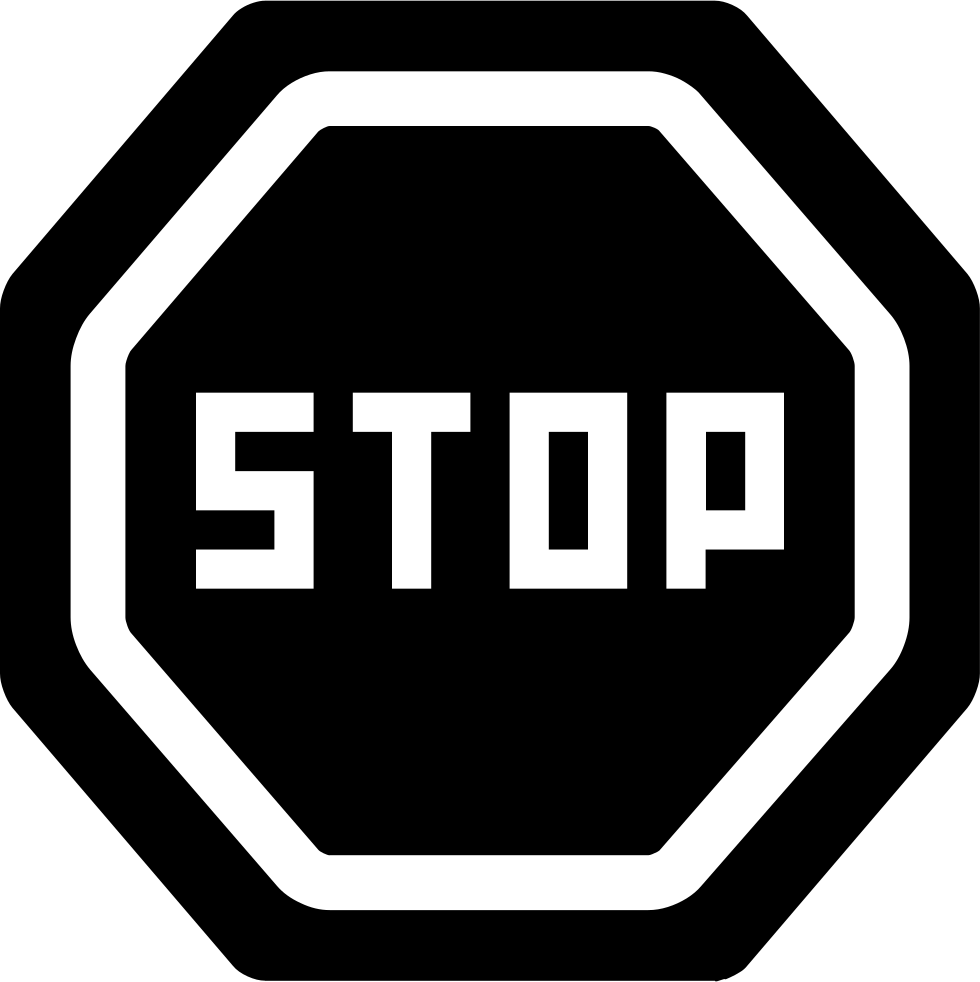 Stop Sign - - Traffic Sign - Free Transparent PNG Download - PNGkey