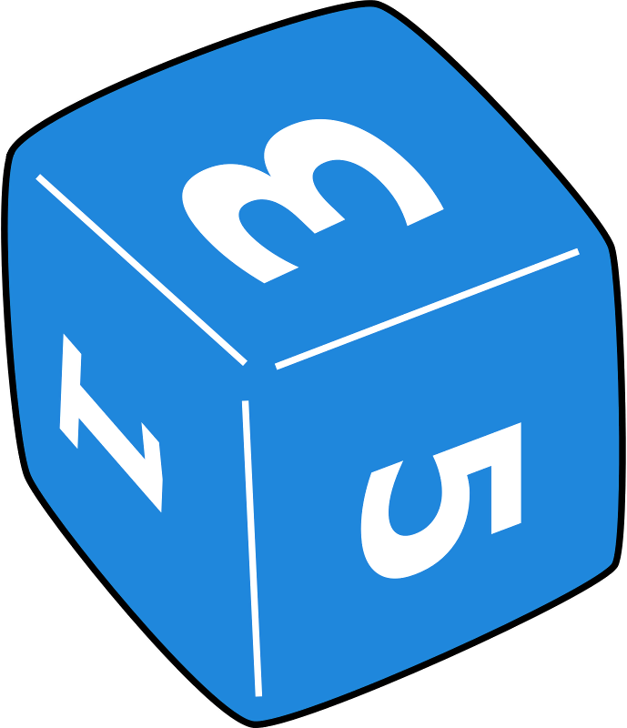 Download Dice - Number Dice Clip Art PNG Image with No Background ...