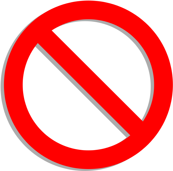 Download No-sign - No Icon PNG Image with No Background - PNGkey.com