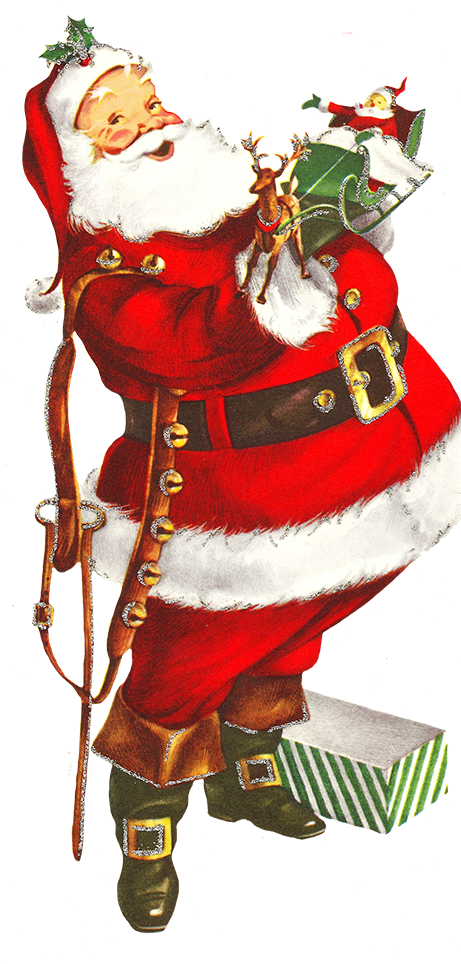Png Free Charming Christmas Clip Art Old Of Claus - Santa Claus Png ...