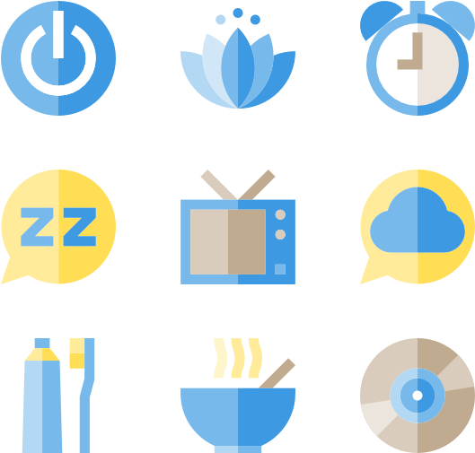 Download Sleep Time 50 Icons - Sleep Icons PNG Image with No Background ...