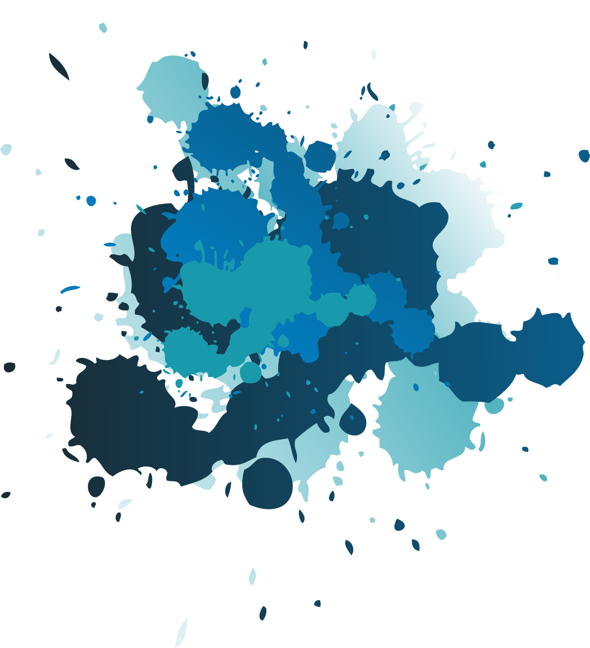 Splat - Blue Paint Splash Png - Free Transparent PNG Download - PNGkey