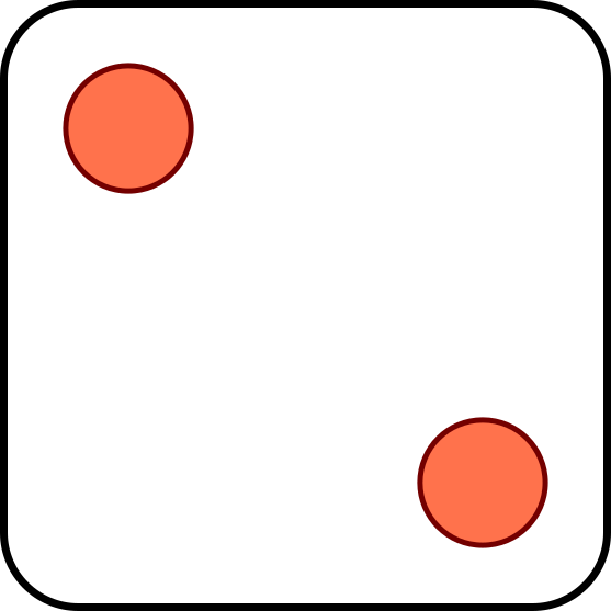 Download File - Dice-2 - Svg - Dice Face 2 Png PNG Image with No ...