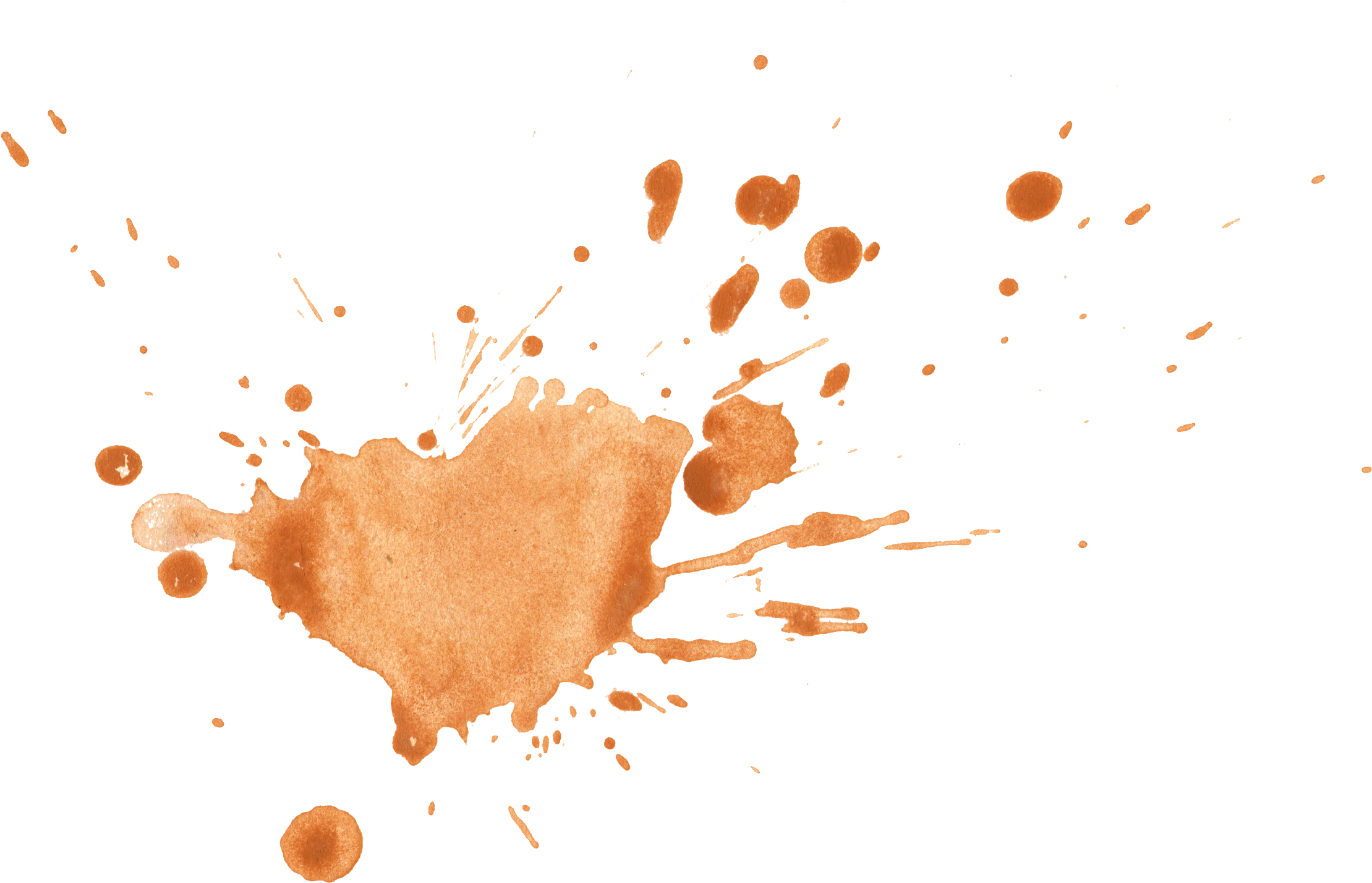 Free Download - Brown Watercolor Splash Png - Free Transparent PNG ...
