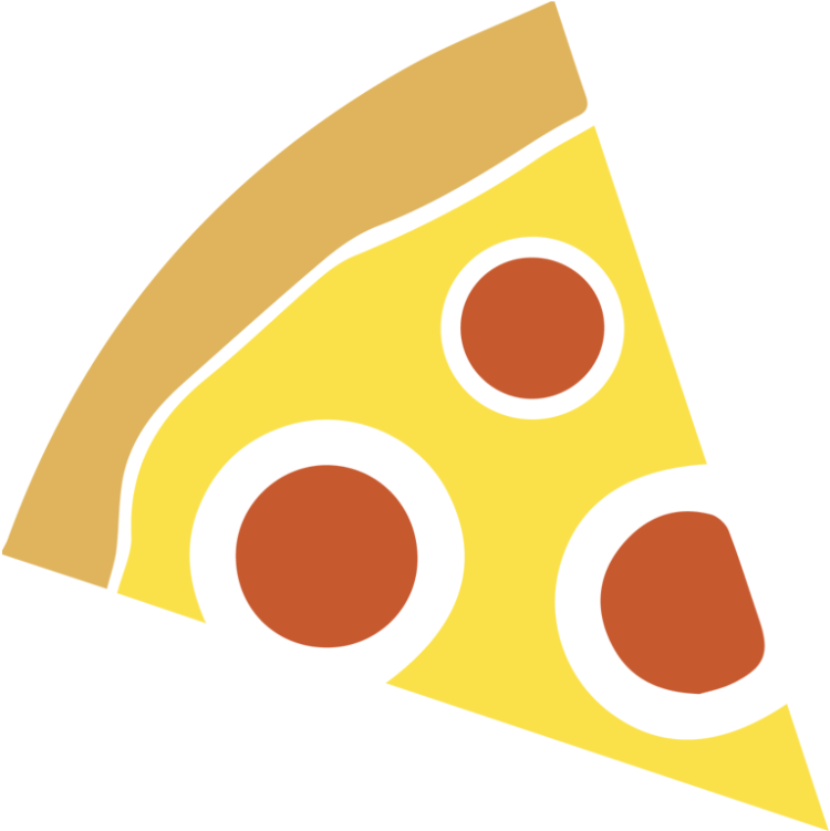 Pizza Slice Vector Icon - Pizza Slice Vector Png - Free Transparent PNG ...