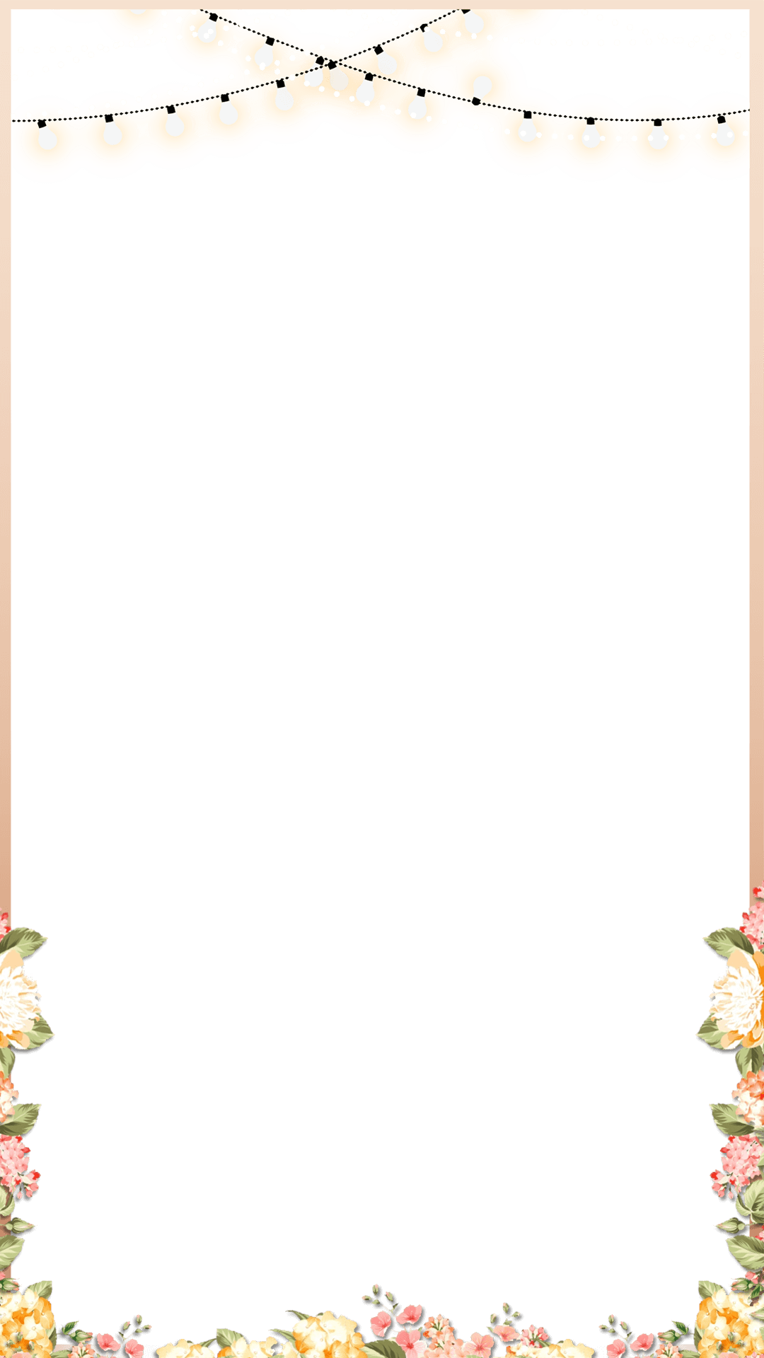 Download Elegant Rose Gold Spring Floral Wedding Snapchat Filter ...