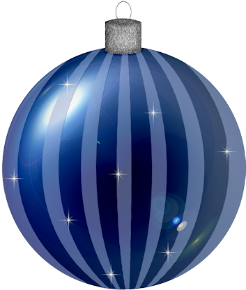 Download Christmas Ornament Clip Art - Blue Christmas Ornament Clipart ...