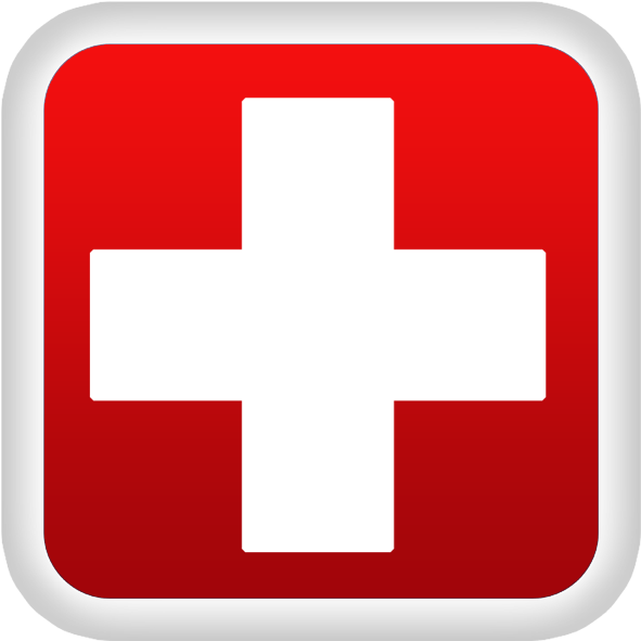 Hospital Symbols Clip Art - Medical Cross Symbol - Free Transparent PNG ...