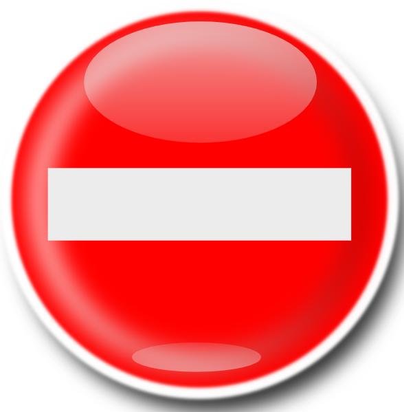 Download No Entry Animated Gif PNG Image with No Background - PNGkey.com