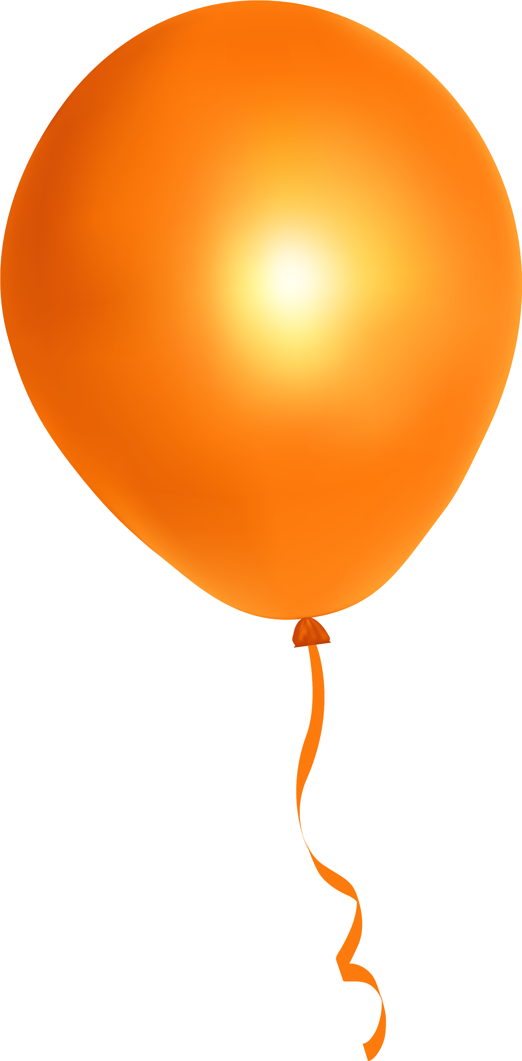Download Orange Balloon Png Image - Orange Balloon Transparent ...