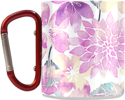 Download Pastel Watercolor Flower Pattern Classic Insulated - Mobile ...