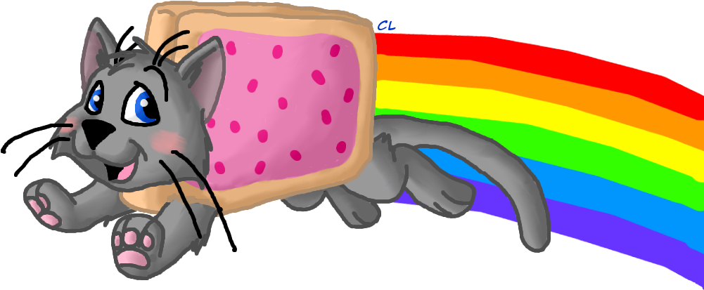 Download Nyan Cat Again - Nyan Cat Cartoon Png PNG Image with No ...