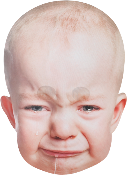 Crying Baby Png Picture Library - Crying Baby Face Png - Free ...