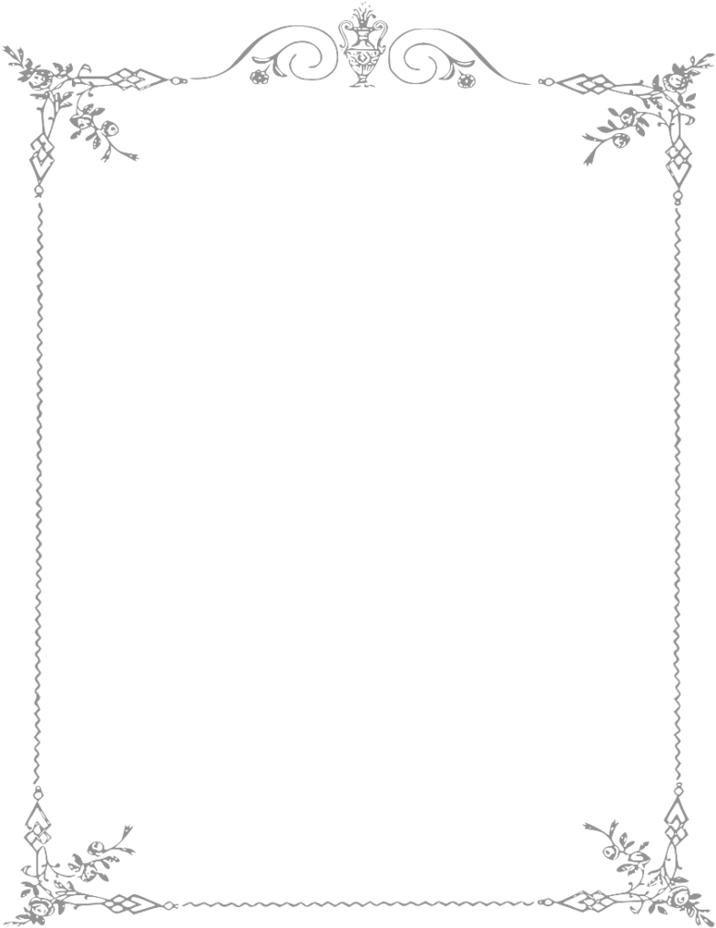White Border Frame Png Clipart - Page Border Black And White - Free ...