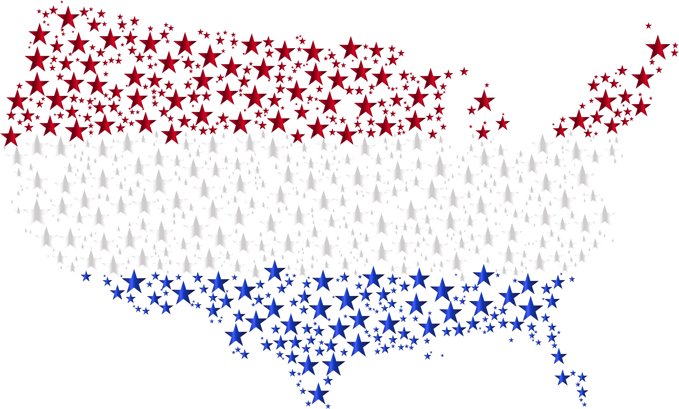 Download Map Of The Usa Flag Clipart Png - Transparent Background Icon ...