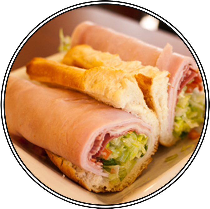 Download Viola's Deli Clip Art Black And White - Fast Food PNG Image ...