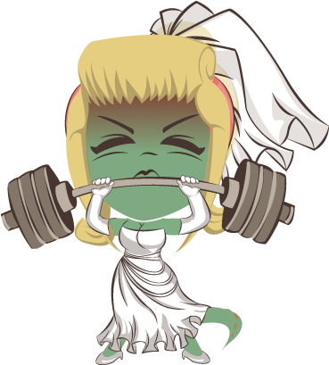 Download Bridezilla By Planestry Messages Sticker-8 - Cartoon PNG Image ...