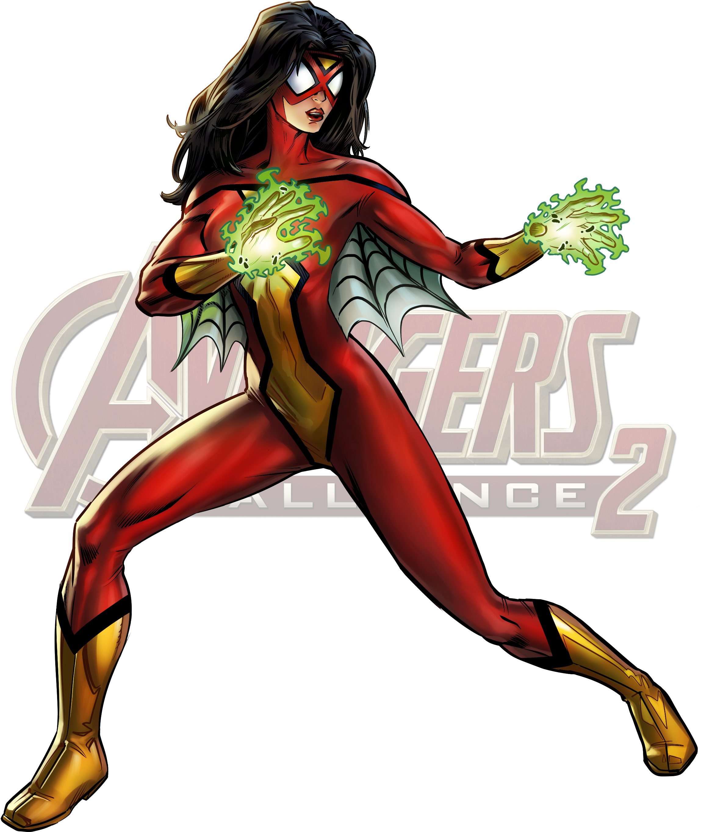 Icon Spider-woman - Spiderman Anya Spider Woman - Free Transparent PNG ...