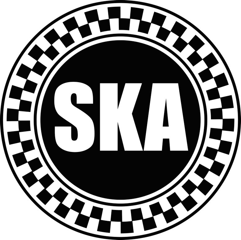 Ska Black And White Stamp - Mums Taxi - Free Transparent PNG Download ...
