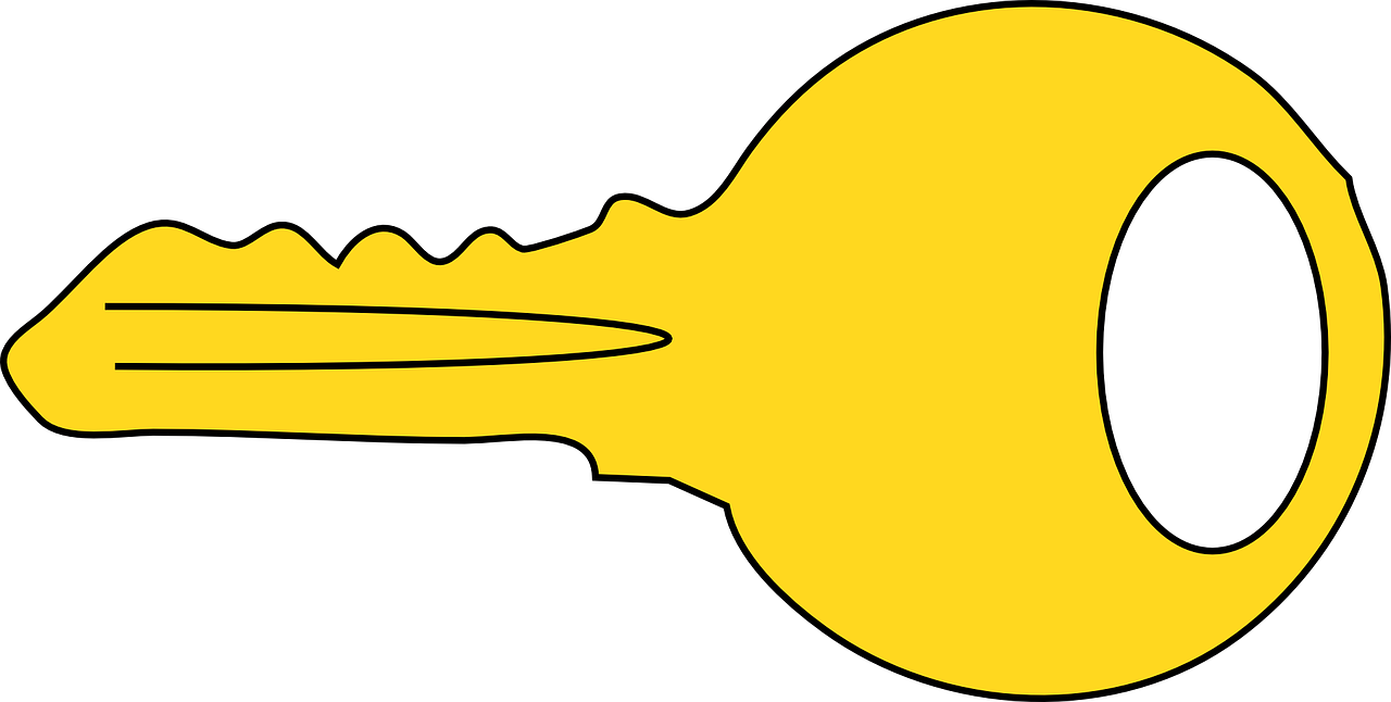 Key Clipart Yellow - Key Clipart Png - Free Transparent PNG Download ...