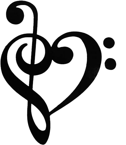 Download Clef Note Resolution - Music Note Heart Png PNG Image with No ...