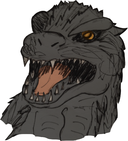 Godzilla Clipart Head - Illustration - Free Transparent PNG Download ...