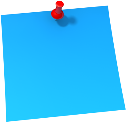 Sticky Notes - Blue Sticky Note - Free Transparent PNG Download - PNGkey