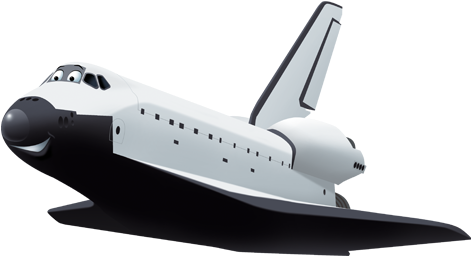 Space Shuttle Transparent Backround