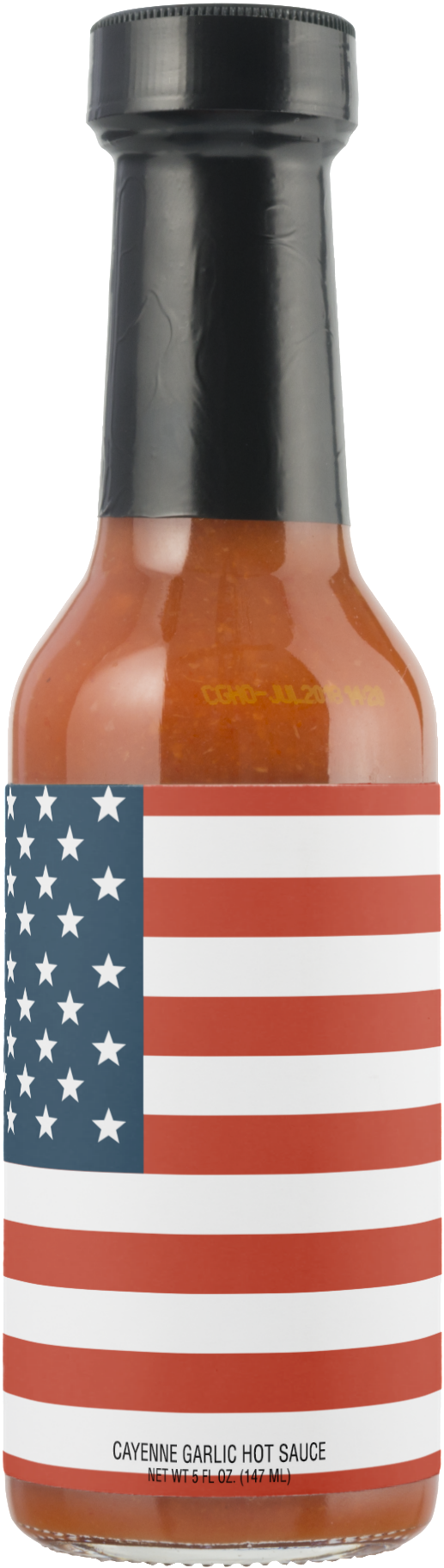 American Flag Fourth Of July Hot Sauce - Hot Sauce - Free Transparent ...