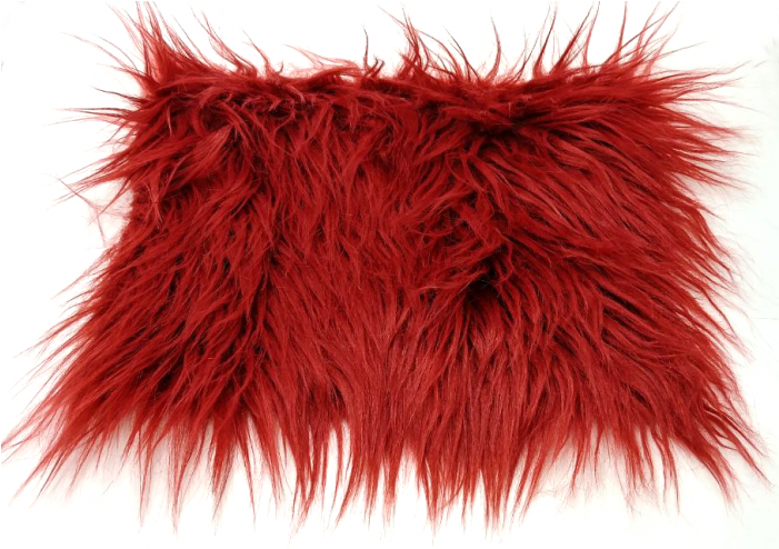 Maroon Luxury Shag Faux Fur - Red Fur Png - Free Transparent PNG ...