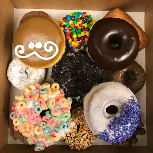 Download Voodoo Dozen Doughnuts In A Box - Voodoo Dozen PNG Image with ...