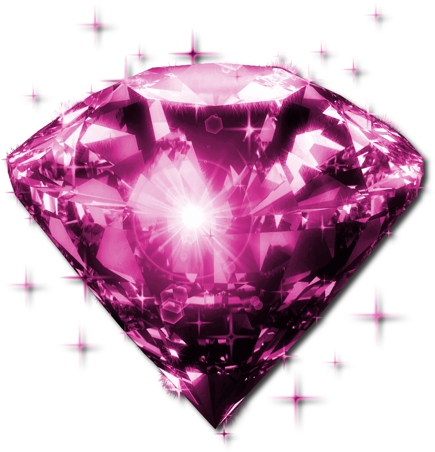 Download Diamond - Hot Pink Diamonds Png PNG Image with No Background ...