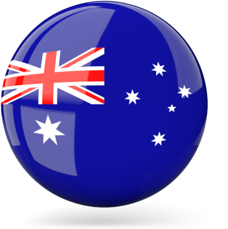 Download Australia Flag Transparent Png Image - Australia Flag Round ...